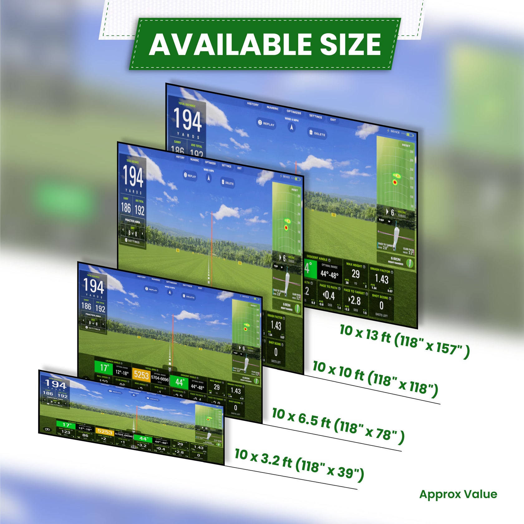 Golf Impact Screen – The Terakart